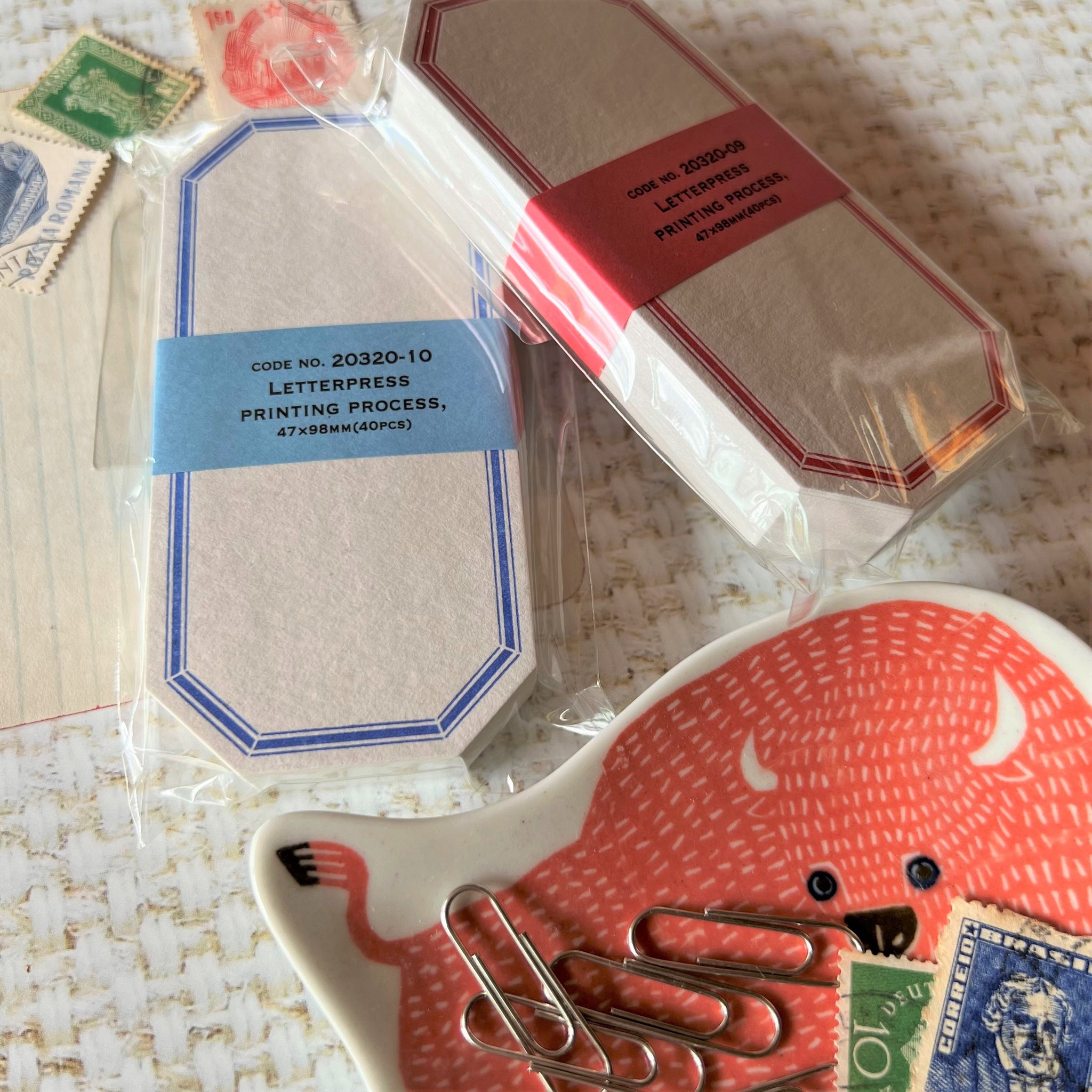 Letterpress Label Cards - Classiky | MYSTIKO HOUSE